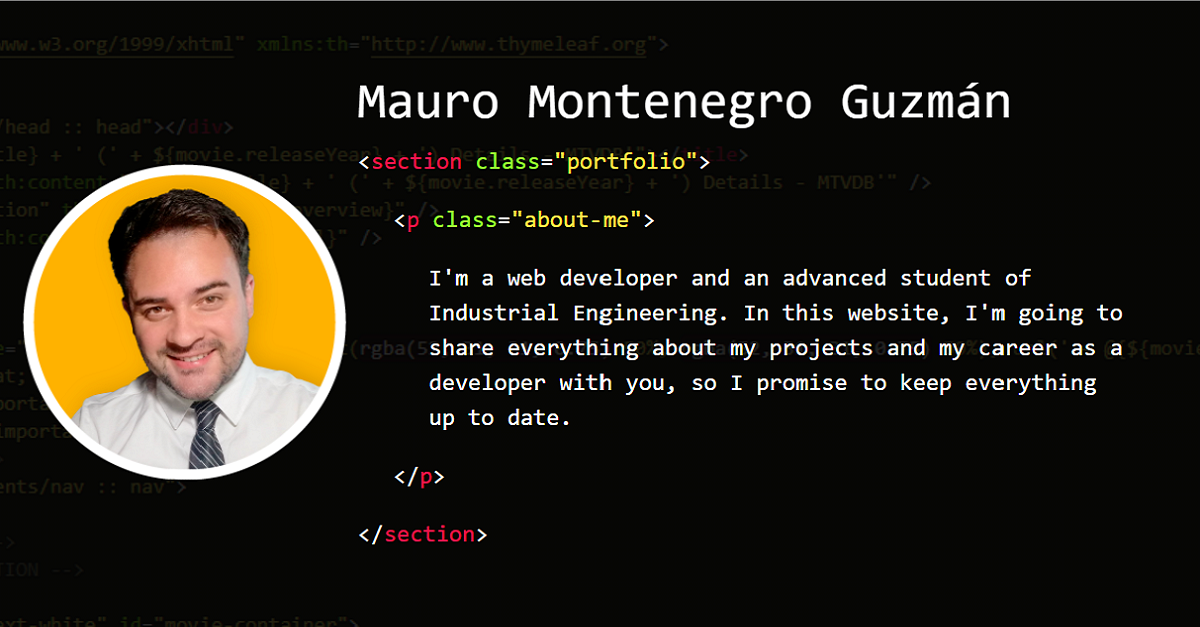 Mauro Montenegro Guzmán - Portfolio